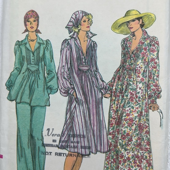 Vogue | Other | Vogue Sewing Pattern 9239 Womens Outfit Boho Vintage ...